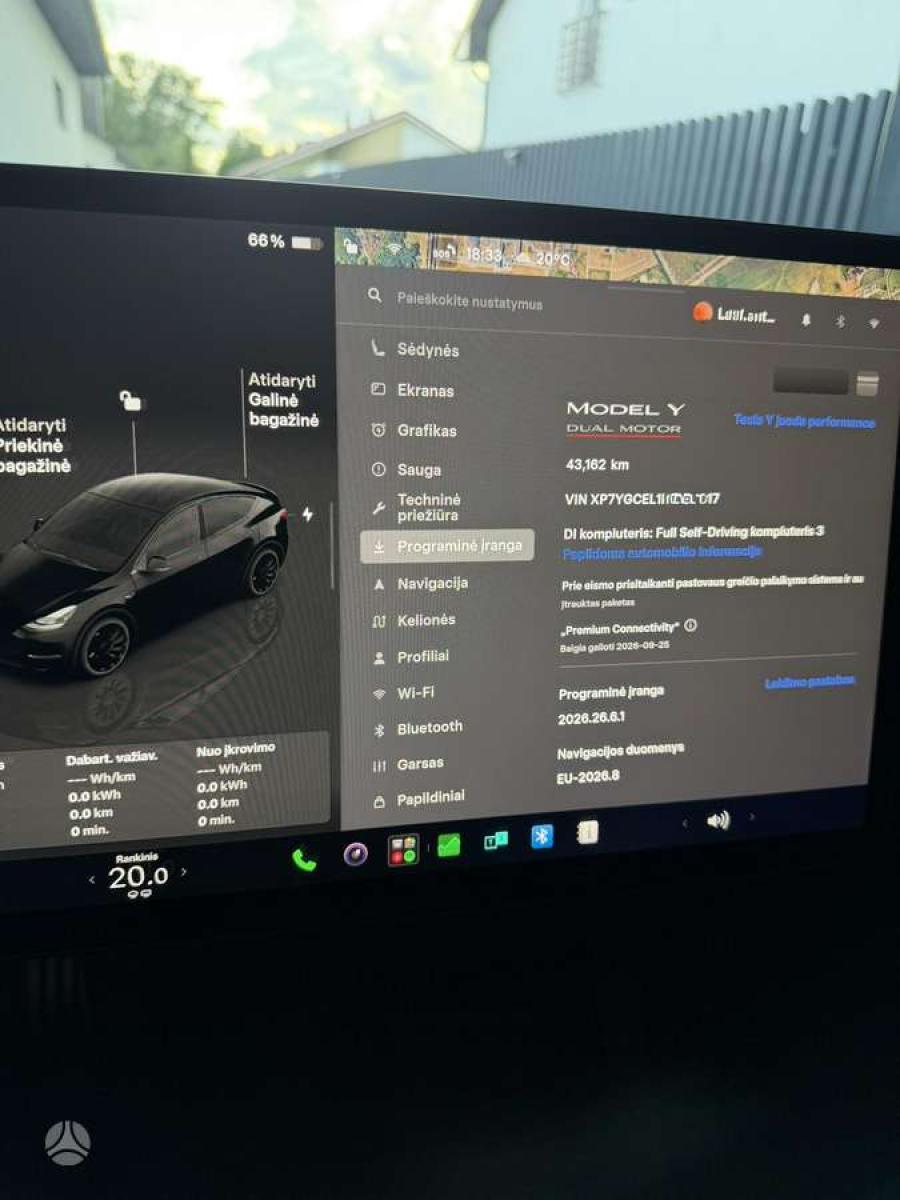 Melns Tesla Model Y 2024 Šauļi, ar dzinēja tilpumu 0.00 L un nobraukumu 43 tūkst. km par 33900 €, foto 19 vietnē AUTOMOTO.COM.LV