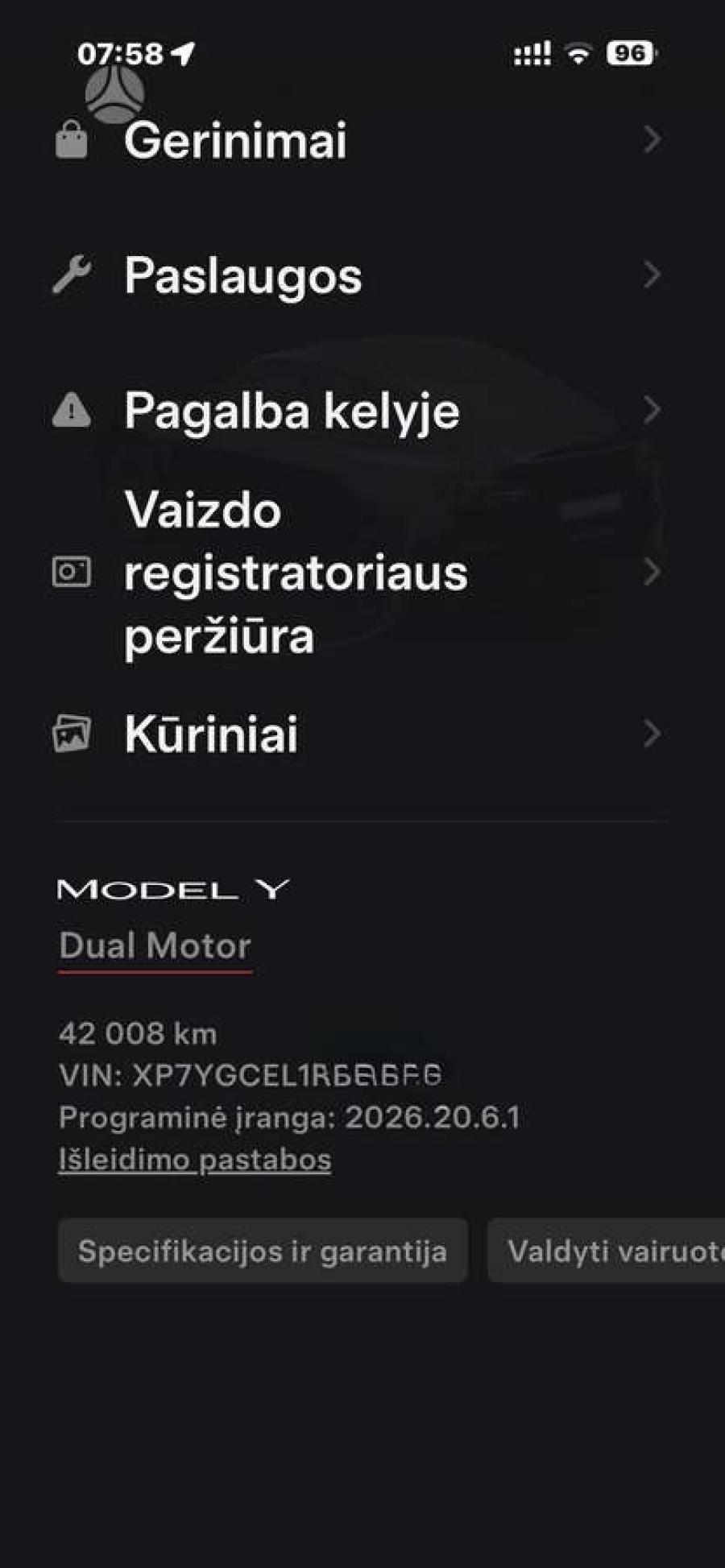 Melns Tesla Model Y 2024 Šauļi, ar dzinēja tilpumu 0.00 L un nobraukumu 43 tūkst. km par 33900 €, foto 21 vietnē AUTOMOTO.COM.LV