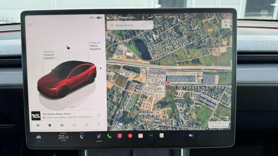 Melns Tesla Model Y 2025 Viļņa, ar dzinēja tilpumu 0.00 L un nobraukumu 22 tūkst. km par 47000 €, foto 34 vietnē AUTOMOTO.COM.LV