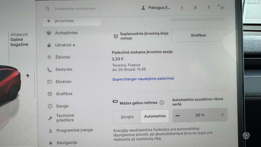 Черный Тесла Модель Y 2025 в Вильнюс, объемом двигателя 0.00 л и пробегом 22 тыс. км за 47000 €, фото 32 на AUTOMOTO.COM.LV