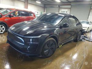 Black Tesla Model Y 2026 in Vilnius, with an engine capacity of 0.00 L and mileage of 2 thousand km for 29900 €, photo  on AUTOMOTO.COM.LV