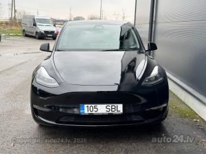 Black Tesla Model Y 2021 in Tallinn, with an engine capacity of 0.00 L and mileage of 98 thousand km for 28900 €, photo 2 on AUTOMOTO.COM.LV