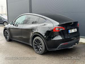 Black Tesla Model Y 2021 in Tallinn, with an engine capacity of 0.00 L and mileage of 98 thousand km for 28900 €, photo 9 on AUTOMOTO.COM.LV