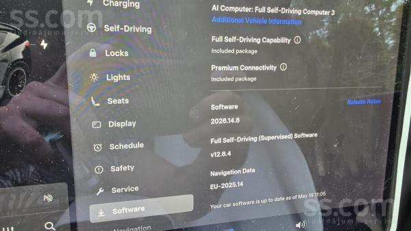 Black Tesla Model Y 2021 in Jurmala, with an engine capacity of 0.00 L and mileage of 70 thousand km for 29500 €, photo 7 on AUTOMOTO.COM.LV