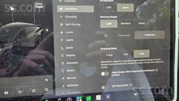 Black Tesla Model Y 2021 in Jurmala, with an engine capacity of 0.00 L and mileage of 70 thousand km for 29500 €, photo 8 on AUTOMOTO.COM.LV