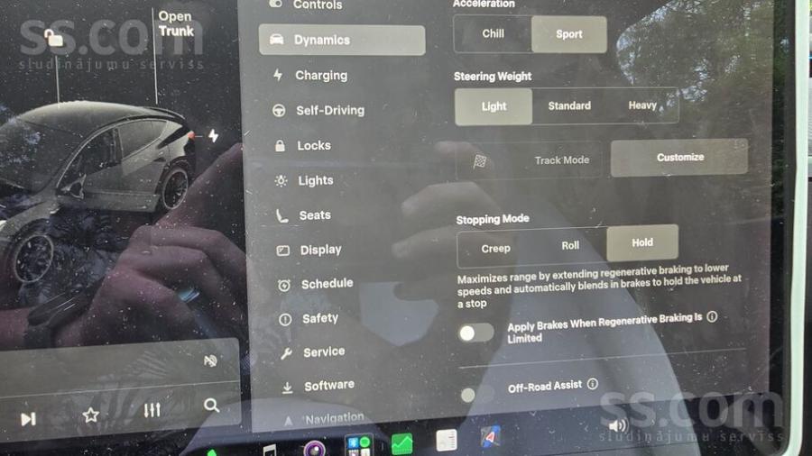 Melns Tesla Model Y 2021 Jūrmala, ar dzinēja tilpumu 0.00 L un nobraukumu 70 tūkst. km par 29500 €, foto 9 vietnē AUTOMOTO.COM.LV