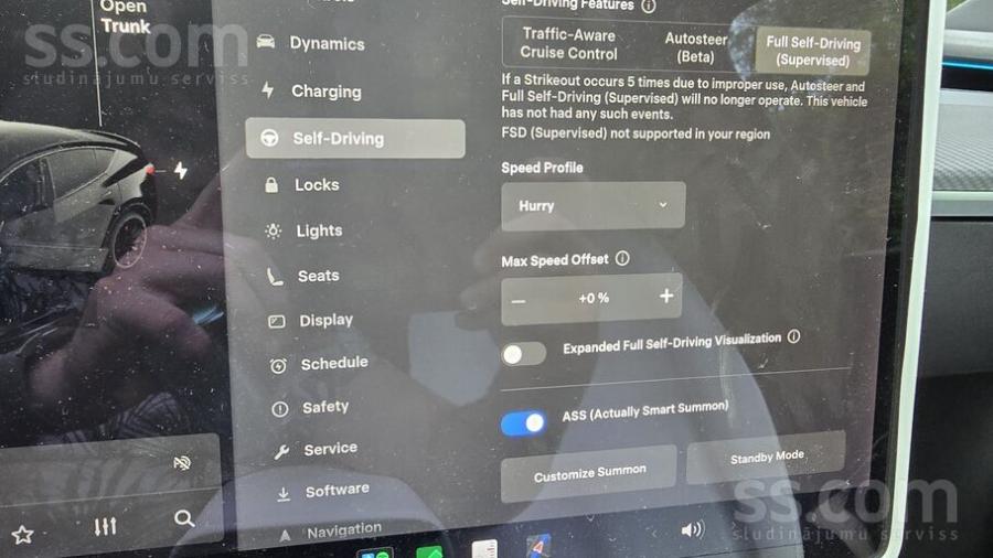 Melns Tesla Model Y 2021 Jūrmala, ar dzinēja tilpumu 0.00 L un nobraukumu 70 tūkst. km par 29500 €, foto 10 vietnē AUTOMOTO.COM.LV