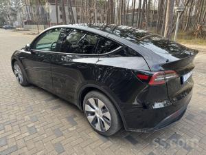 Melns Tesla Model Y 2021 Rīga, ar dzinēja tilpumu 0.00 L un nobraukumu 129 tūkst. km par 30900 €, foto 6 vietnē AUTOMOTO.COM.LV