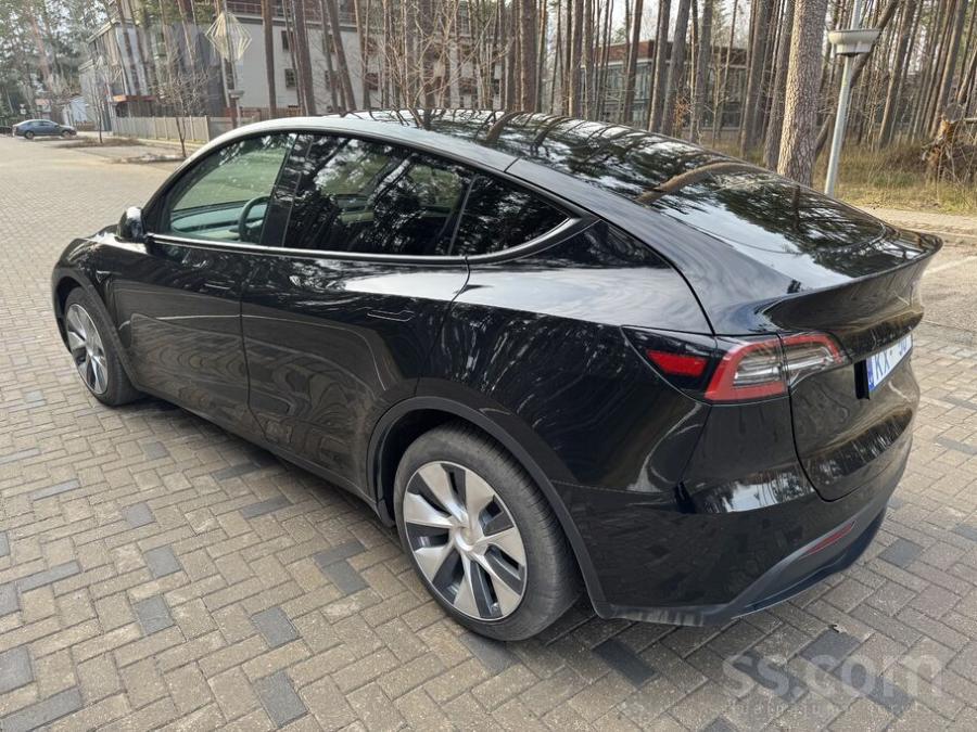 Melns Tesla Model Y 2021 Rīga, ar dzinēja tilpumu 0.00 L un nobraukumu 129 tūkst. km par 30900 €, foto 6 vietnē AUTOMOTO.COM.LV