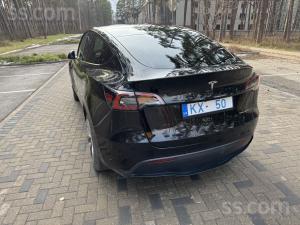 Melns Tesla Model Y 2021 Rīga, ar dzinēja tilpumu 0.00 L un nobraukumu 129 tūkst. km par 30900 €, foto 7 vietnē AUTOMOTO.COM.LV