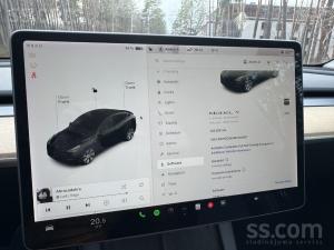 Melns Tesla Model Y 2021 Rīga, ar dzinēja tilpumu 0.00 L un nobraukumu 129 tūkst. km par 30900 €, foto 15 vietnē AUTOMOTO.COM.LV