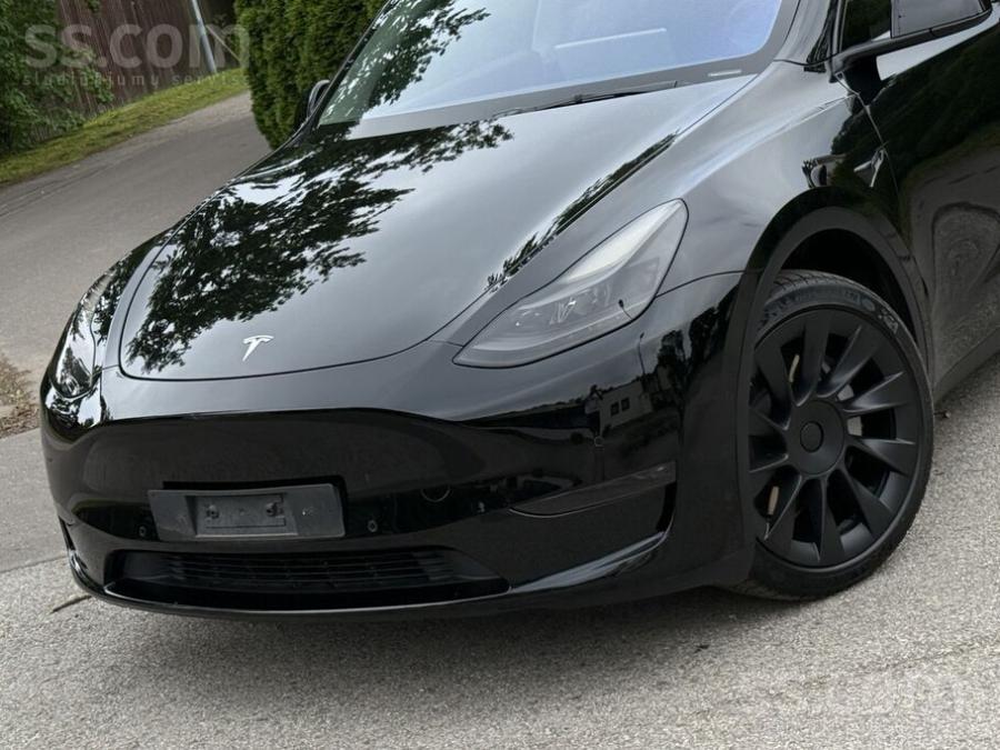 Melns Tesla Model Y 2021 Jūrmala, ar dzinēja tilpumu 0.00 L un nobraukumu 0 tūkst. km par 29950 €, foto 3 vietnē AUTOMOTO.COM.LV