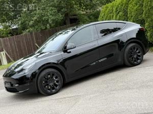 Melns Tesla Model Y 2021 Jūrmala, ar dzinēja tilpumu 0.00 L un nobraukumu 0 tūkst. km par 29950 €, foto 7 vietnē AUTOMOTO.COM.LV