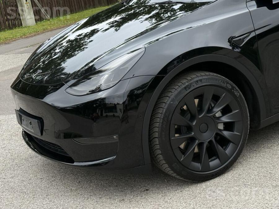 Melns Tesla Model Y 2021 Jūrmala, ar dzinēja tilpumu 0.00 L un nobraukumu 0 tūkst. km par 29950 €, foto 8 vietnē AUTOMOTO.COM.LV