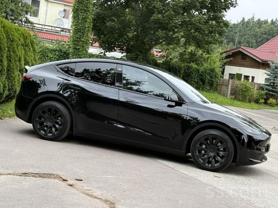 Melns Tesla Model Y 2021 Jūrmala, ar dzinēja tilpumu 0.00 L un nobraukumu 0 tūkst. km par 29950 €, foto 11 vietnē AUTOMOTO.COM.LV