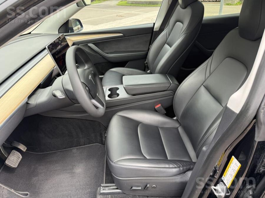 Melns Tesla Model Y 2021 Jūrmala, ar dzinēja tilpumu 0.00 L un nobraukumu 0 tūkst. km par 29950 €, foto 26 vietnē AUTOMOTO.COM.LV