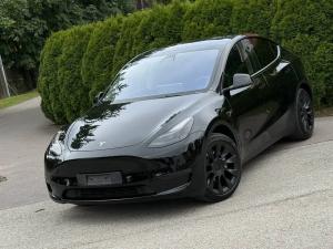 Melns Tesla Model Y 2021 Jūrmala, ar dzinēja tilpumu 0.00 L un nobraukumu 87 tūkst. km par 29950 €, foto  vietnē AUTOMOTO.COM.LV