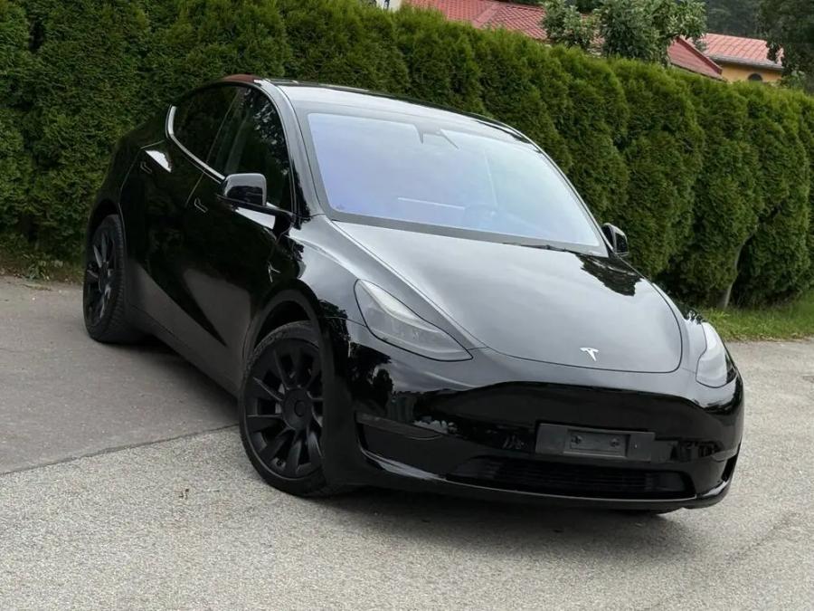 Melns Tesla Model Y 2021 Jūrmala, ar dzinēja tilpumu 0.00 L un nobraukumu 87 tūkst. km par 29950 €, foto 12 vietnē AUTOMOTO.COM.LV