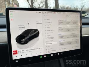 Black Tesla Model Y 2022 in Jelgava, with an engine capacity of 0.00 L and mileage of 63 thousand km for 31490 €, photo 21 on AUTOMOTO.COM.LV