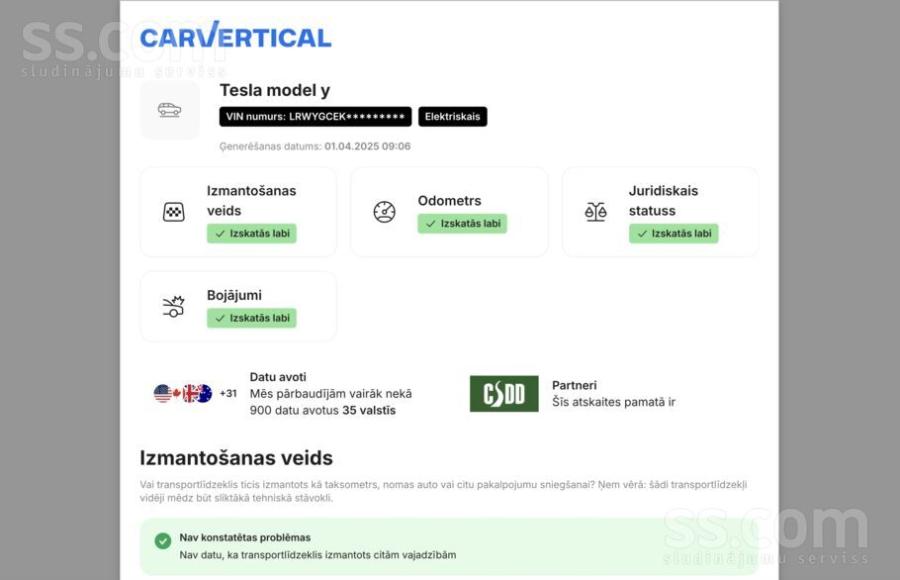 Black Tesla Model Y 2022 in Jelgava, with an engine capacity of 0.00 L and mileage of 63 thousand km for 31490 €, photo 26 on AUTOMOTO.COM.LV