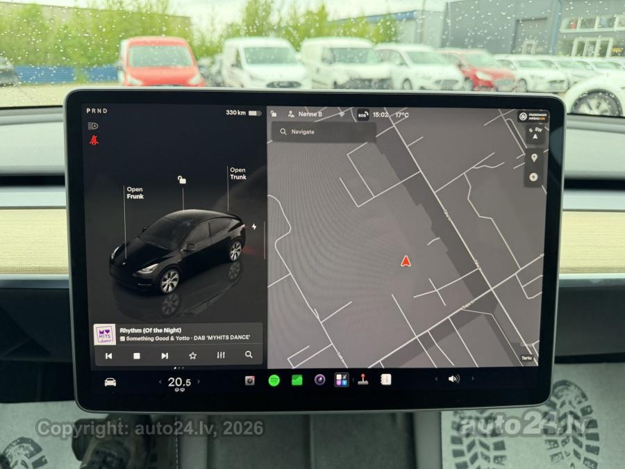 Melns Tesla Model Y 2022 Tartu, ar dzinēja tilpumu 0.00 L un nobraukumu 58 tūkst. km par 36899 €, foto 20 vietnē AUTOMOTO.COM.LV