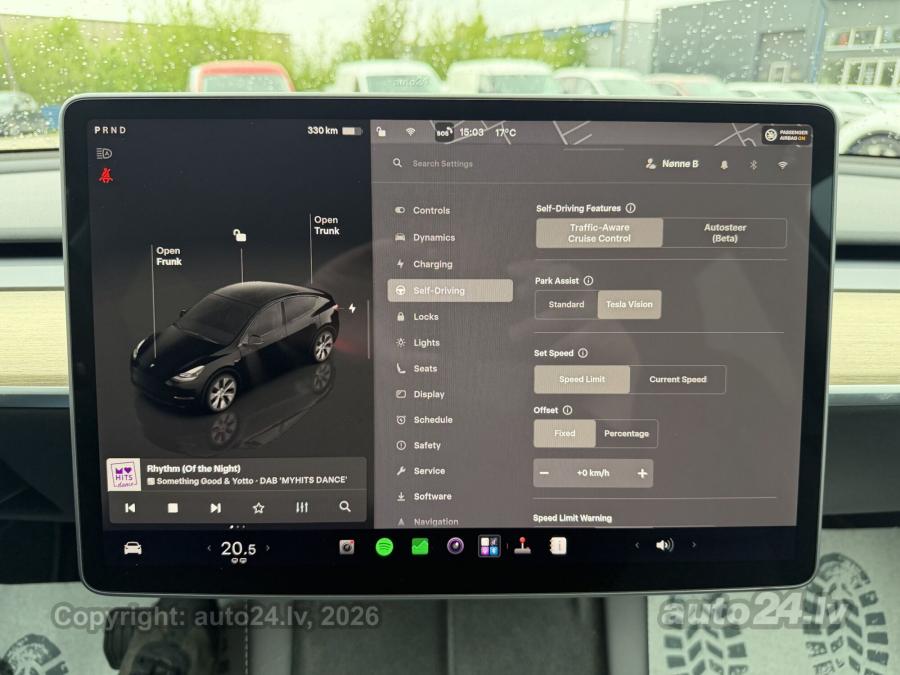 Melns Tesla Model Y 2022 Tartu, ar dzinēja tilpumu 0.00 L un nobraukumu 58 tūkst. km par 36899 €, foto 21 vietnē AUTOMOTO.COM.LV