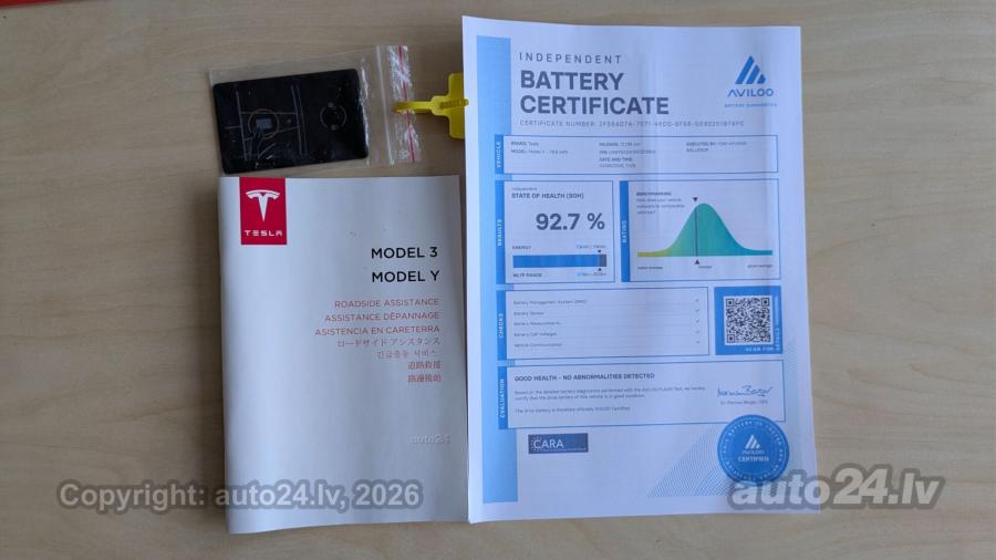 Черный Тесла Модель Y 2022 в Тарту, объемом двигателя 0.00 л и пробегом 72 тыс. км за 35999 €, фото 31 на AUTOMOTO.COM.LV