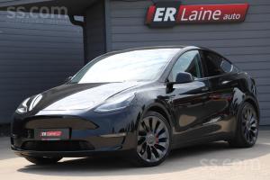 Melns Tesla Model Y 2022 Tukums, ar dzinēja tilpumu 0.00 L un nobraukumu 136 tūkst. km par 33000 €, foto 3 vietnē AUTOMOTO.COM.LV
