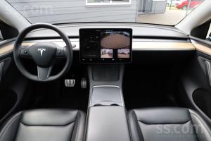 Melns Tesla Model Y 2022 Tukums, ar dzinēja tilpumu 0.00 L un nobraukumu 136 tūkst. km par 33000 €, foto 8 vietnē AUTOMOTO.COM.LV