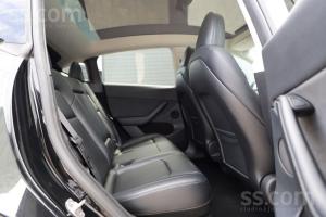 Melns Tesla Model Y 2022 Tukums, ar dzinēja tilpumu 0.00 L un nobraukumu 136 tūkst. km par 33000 €, foto 14 vietnē AUTOMOTO.COM.LV