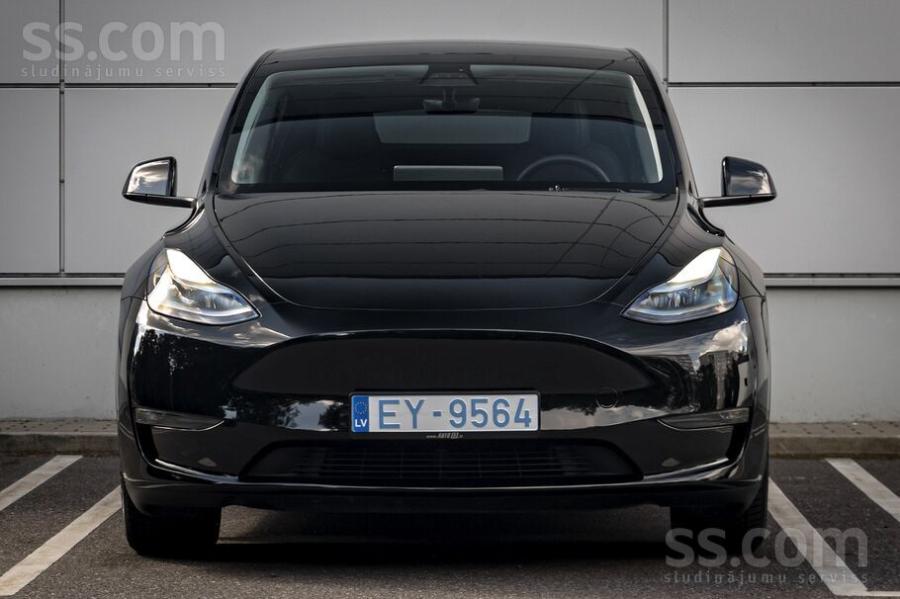Melns Tesla Model Y 2022 Rīga, ar dzinēja tilpumu 0.00 L un nobraukumu 39 tūkst. km par 34990 €, foto 3 vietnē AUTOMOTO.COM.LV