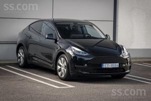 Melns Tesla Model Y 2022 Rīga, ar dzinēja tilpumu 0.00 L un nobraukumu 39 tūkst. km par 34990 €, foto 4 vietnē AUTOMOTO.COM.LV