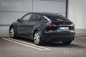 Melns Tesla Model Y 2022 Rīga, ar dzinēja tilpumu 0.00 L un nobraukumu 39 tūkst. km par 34990 €, foto 7 vietnē AUTOMOTO.COM.LV