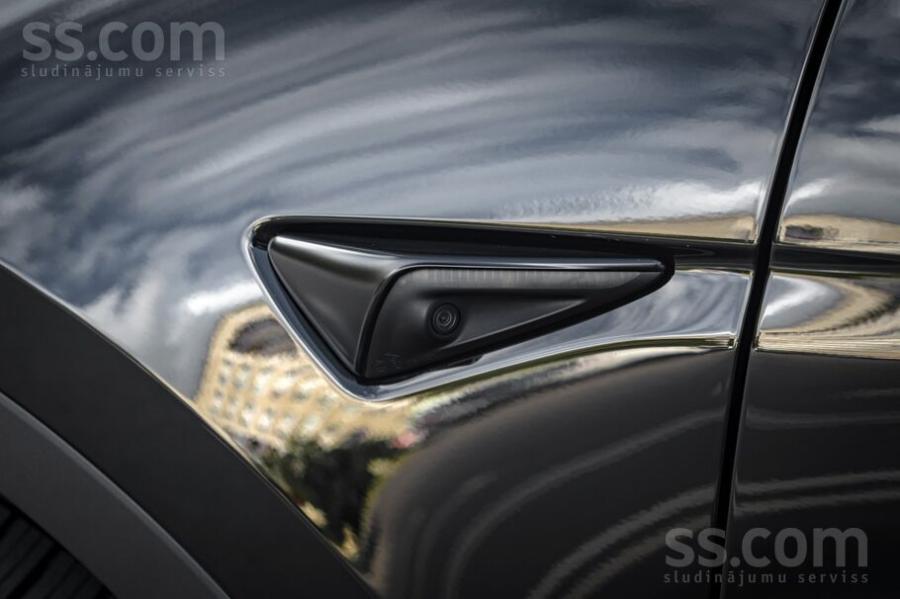 Melns Tesla Model Y 2022 Rīga, ar dzinēja tilpumu 0.00 L un nobraukumu 39 tūkst. km par 34990 €, foto 9 vietnē AUTOMOTO.COM.LV