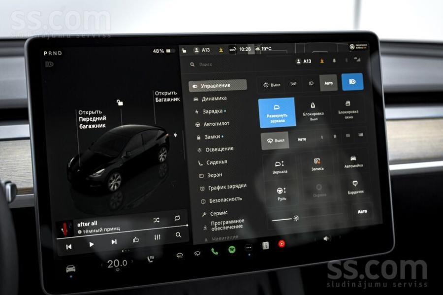 Melns Tesla Model Y 2022 Rīga, ar dzinēja tilpumu 0.00 L un nobraukumu 39 tūkst. km par 34990 €, foto 24 vietnē AUTOMOTO.COM.LV