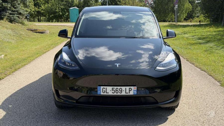 Melns Tesla Model Y 2022 Jonava, ar dzinēja tilpumu 0.00 L un nobraukumu 128 tūkst. km par 21800 €, foto 11 vietnē AUTOMOTO.COM.LV