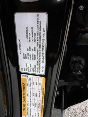 Black Tesla Model Y 2022 in Siauliai, with an engine capacity of 0.00 L and mileage of 58 thousand km for 28900 €, photo 17 on AUTOMOTO.COM.LV