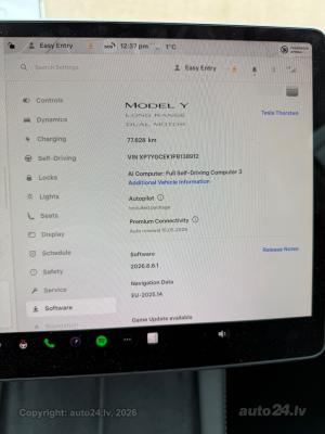 Черный Тесла Модель Y 2023 в Тарту, объемом двигателя 0.00 л и пробегом 78 тыс. км за 36700 €, фото 25 на AUTOMOTO.COM.LV
