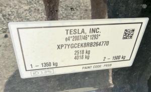 Black Tesla Model Y 2023 in Siauliai, with an engine capacity of 0.00 L and mileage of 92 thousand km for 28400 €, photo 23 on AUTOMOTO.COM.LV