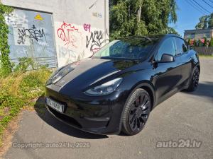 Melns Tesla Model Y 2023 Tallina, ar dzinēja tilpumu 0.00 L un nobraukumu 140 tūkst. km par 34000 €, foto  vietnē AUTOMOTO.COM.LV