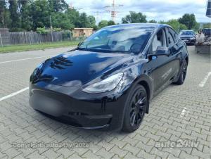 Melns Tesla Model Y 2023 Tallina, ar dzinēja tilpumu 0.00 L un nobraukumu 47 tūkst. km par 40990 €, foto  vietnē AUTOMOTO.COM.LV