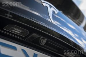 Black Tesla Model Y 2023 in Riga, with an engine capacity of 0.00 L and mileage of 36 thousand km for 36950 €, photo 9 on AUTOMOTO.COM.LV