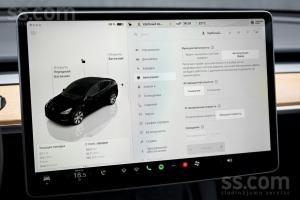 Black Tesla Model Y 2023 in Riga, with an engine capacity of 0.00 L and mileage of 36 thousand km for 36950 €, photo 25 on AUTOMOTO.COM.LV