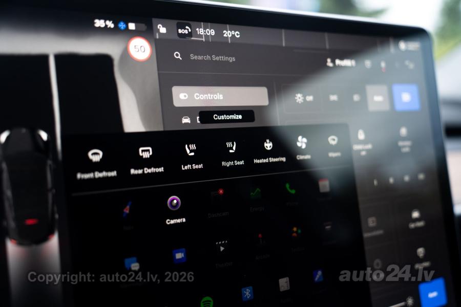 Melns Tesla Model Y 2023 Tallina, ar dzinēja tilpumu 0.00 L un nobraukumu 261 tūkst. km par 15500 €, foto 19 vietnē AUTOMOTO.COM.LV