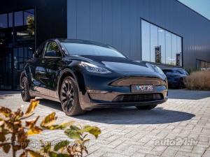 Melns Tesla Model Y 2023 Tartu, ar dzinēja tilpumu 0.00 L un nobraukumu 57 tūkst. km par 39500 €, foto 3 vietnē AUTOMOTO.COM.LV