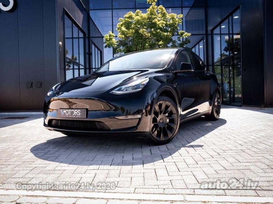 Melns Tesla Model Y 2023 Tartu, ar dzinēja tilpumu 0.00 L un nobraukumu 57 tūkst. km par 39500 €, foto 4 vietnē AUTOMOTO.COM.LV