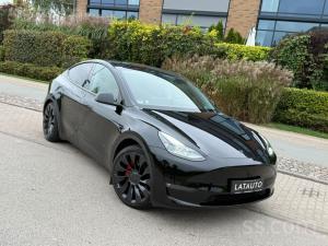 Melns Tesla Model Y 2023 Rīga, ar dzinēja tilpumu 0.00 L un nobraukumu 116 tūkst. km par 33995 €, foto 3 vietnē AUTOMOTO.COM.LV
