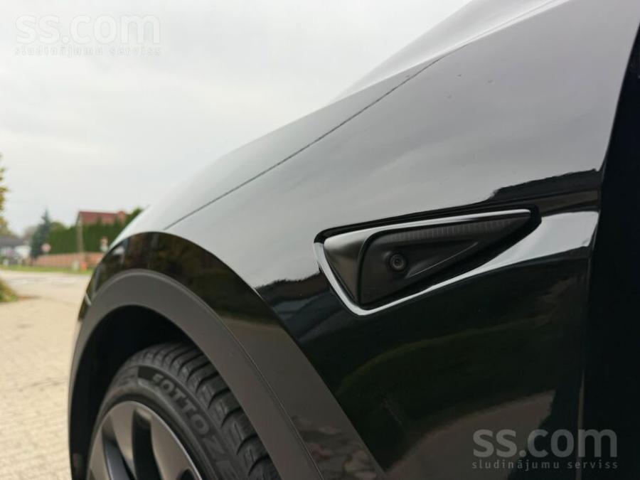 Melns Tesla Model Y 2023 Rīga, ar dzinēja tilpumu 0.00 L un nobraukumu 116 tūkst. km par 33995 €, foto 11 vietnē AUTOMOTO.COM.LV