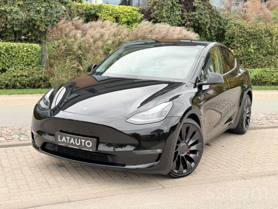 Melns Tesla Model Y 2023 Rīga, ar dzinēja tilpumu 0.00 L un nobraukumu 116 tūkst. km par 33995 €, foto 16 vietnē AUTOMOTO.COM.LV