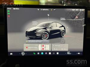 Melns Tesla Model Y 2023 Rīga, ar dzinēja tilpumu 0.00 L un nobraukumu 116 tūkst. km par 33995 €, foto 27 vietnē AUTOMOTO.COM.LV